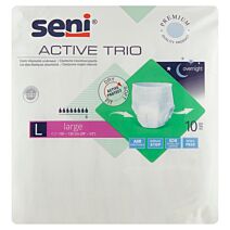 Seni Active Trio Elastyczne majtki chłonne 100-135 cm, Large