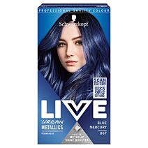 Schwarzkopf Live Urban Metallics Crema Colorante U67 Blue Mercury