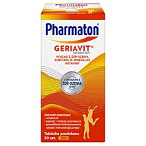 Geriavit Pharmaton Zestaw witamin i minerałów, 30 Tabletek