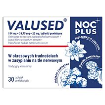 Valused Noc Plus tabletki powlekane 154mg+34,75mg+20mg 30 tabl.