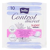 Bella Control Discreet Super, Wkładki urologiczne, 10 sztuk