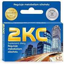 2KC, Preparat ograniczający skutki spożycia alkoholu, tabletki