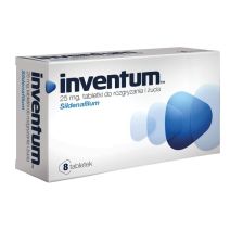 Inventum 25 mg, Tabletki do rozgryzania i żucia