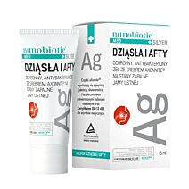Nanobiotic Med Plus Silver Dziąsła i Afty Żel Do Stosowania Na Dziąsła ...