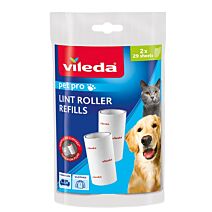 Vileda Pet Pro Ricariche per rullo leva-peli, capelli e polvere
