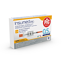 PiC Insumed, Strzykawki insulinowe z powiększeniem, 29G 12,7mm