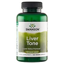 Swanson Liver Tone - Liver Detox Formula Kapsułki, 120 szt.