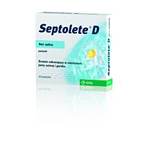 Septolete D pastylki twarde