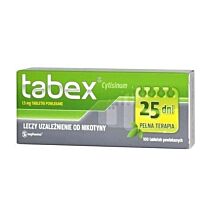 Tabex, Tabletki powlekane, 1,5 mg 100 Sztuk