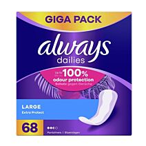 Always Wkładki Higieniczne Large Quattro