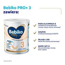 Bebiko Pro+ 3 Mleko modyfikowane w puszce poroku