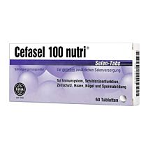 Cefasel 100 Nutri, Suplement diety zawierający selen 100 mcg, Tabletki