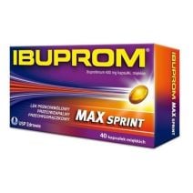 Ibuprom MAX Sprint 400 mg, 40 kapsułek