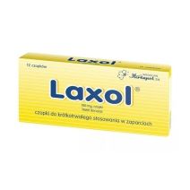 Laxol 12 Czopków