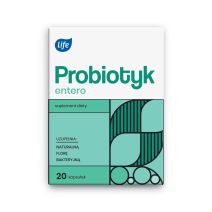 Life Probiotyk Entero, probiotyk w kapsułkach, 20 szt.