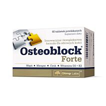 Olimp Osteoblock Forte, Preparat na wzmocnienie kości, Tabletki