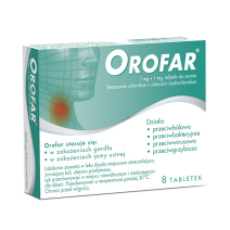Orofar Total Action 8 Tabletek
