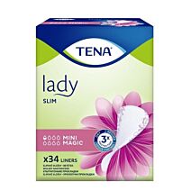 Tena Lady Salvaslip Mini Magic 34 pz