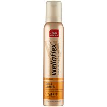 Wellaflex Mousse Ricci e Onde Tenuta Forte 200 ml