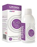 Liposol Liposomalna Witamina K2( Vita MK7) 100 UQ + D3 4000 IU, płyn 250 ml