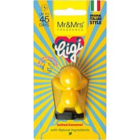Mr&Mrs Fragrance Gigi Odświeżacz do samochodu Salted Caramel, żółty